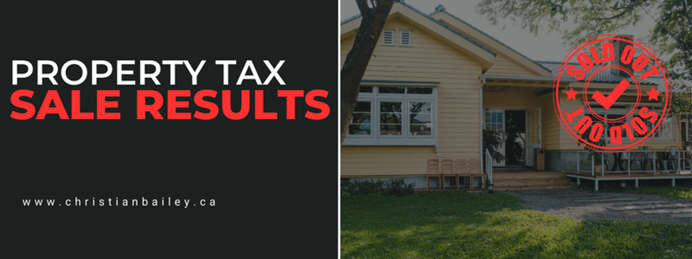 Property tax sale results