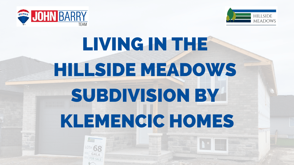 Living in the Hillside Meadows Subdivision by Klemencic Homes