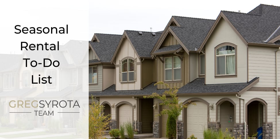 Seasonal Rental To-Do List