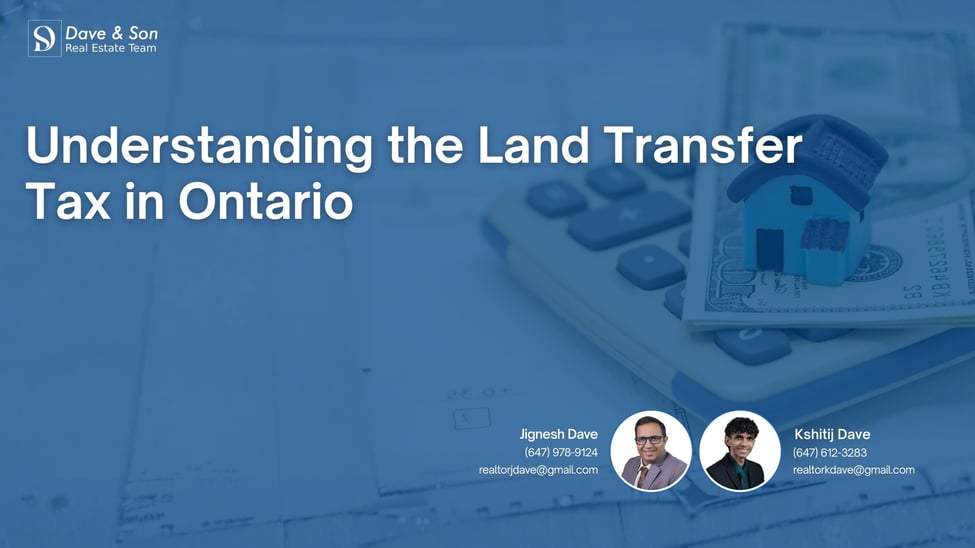 Understanding the Land Transfer Tax in Ontario