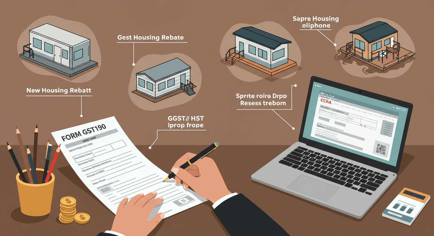 How to Fill Out Form GST190 for the GST/HST New Housing Rebate